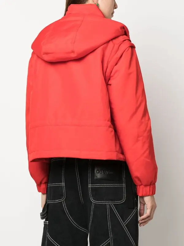 Patrizia Pepe Stand-up Collar Puffer Jacket