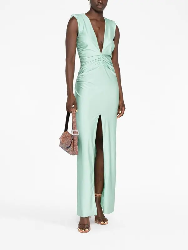 Amen V-neck Maxi Dress