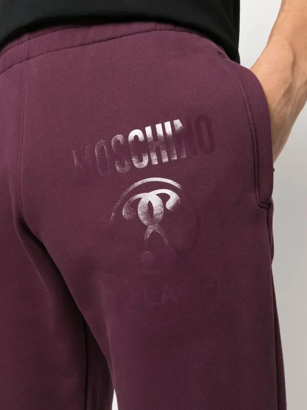 Moschino Logo-print Cotton Track Pants