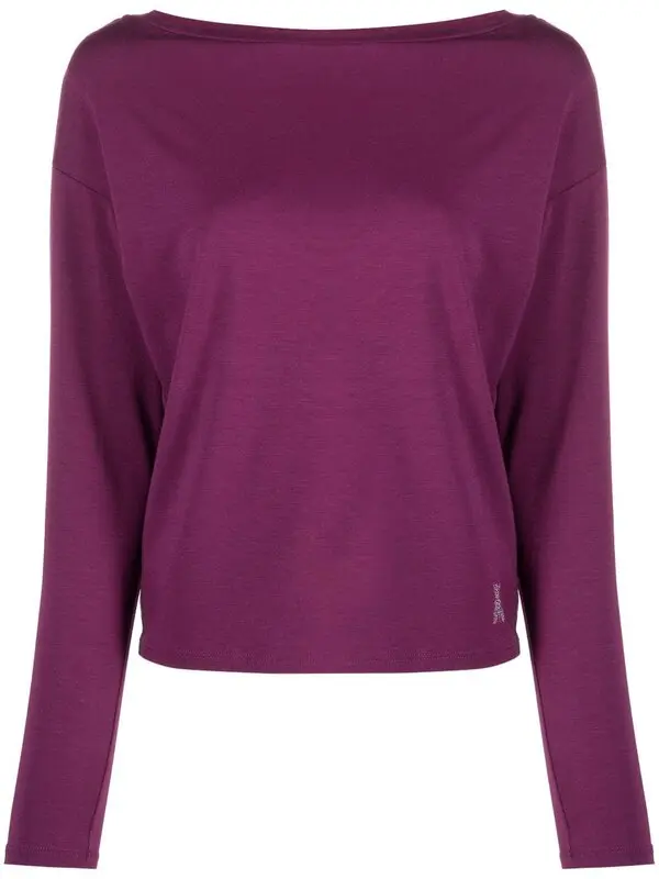 Patrizia Pepe Rhinestone-embellished Jersey Sweatshirt