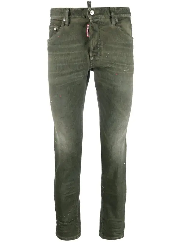 Dsquared2 Paint Splatter Skinny Jeans