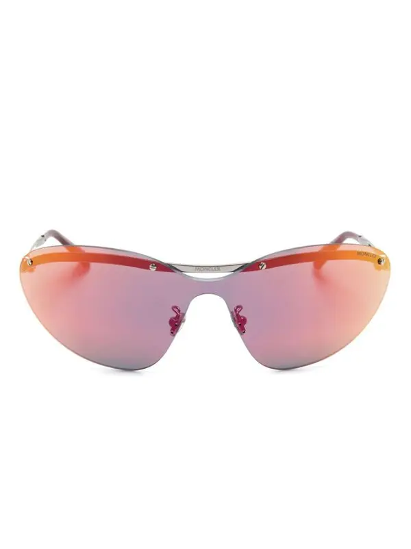 Moncler Carrion Shield Sunglasses - Red