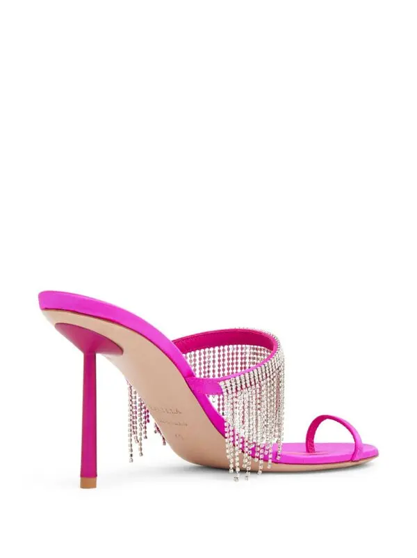 LE SILLA The Jewels 80mm Fringed Sandals