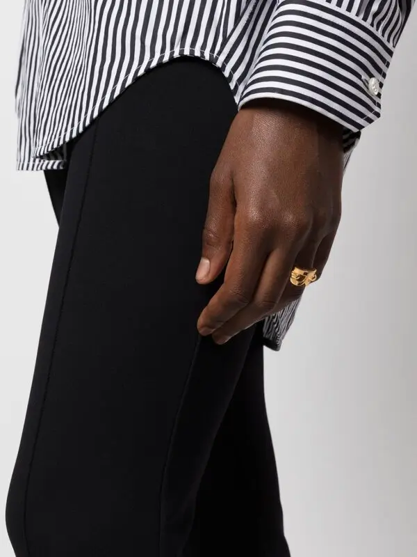 Balenciaga B Chain 2.0 Ring - Gold | Editorialist