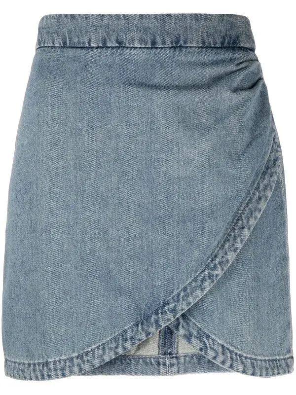 Zadig&Voltaire Julipe Denim Skirt - Blue