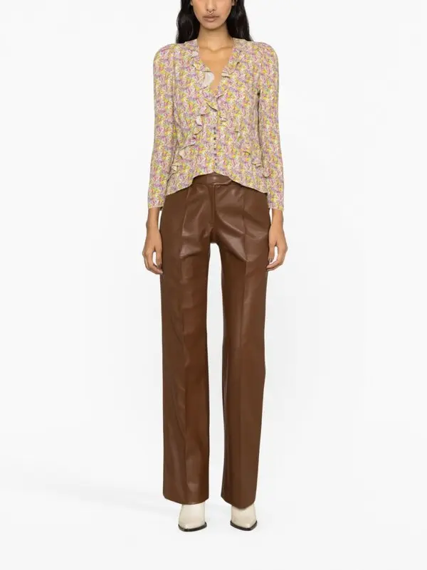 Zadig&Voltaire Tresse Ruffled Blouse