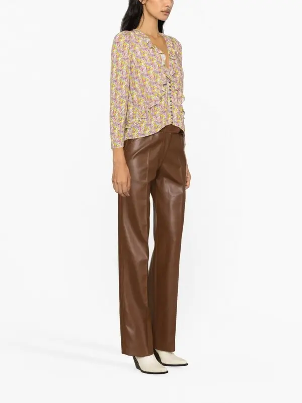 Zadig&Voltaire Tresse Ruffled Blouse