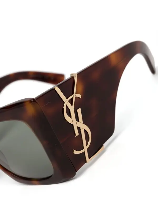 Saint Laurent Oversized Cat-eye Sunglasses - Brown