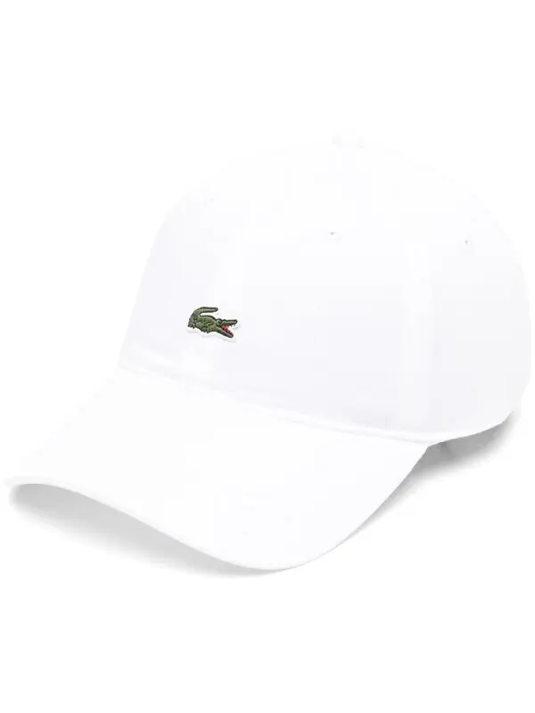 Lacoste Logo-patch Cap - White