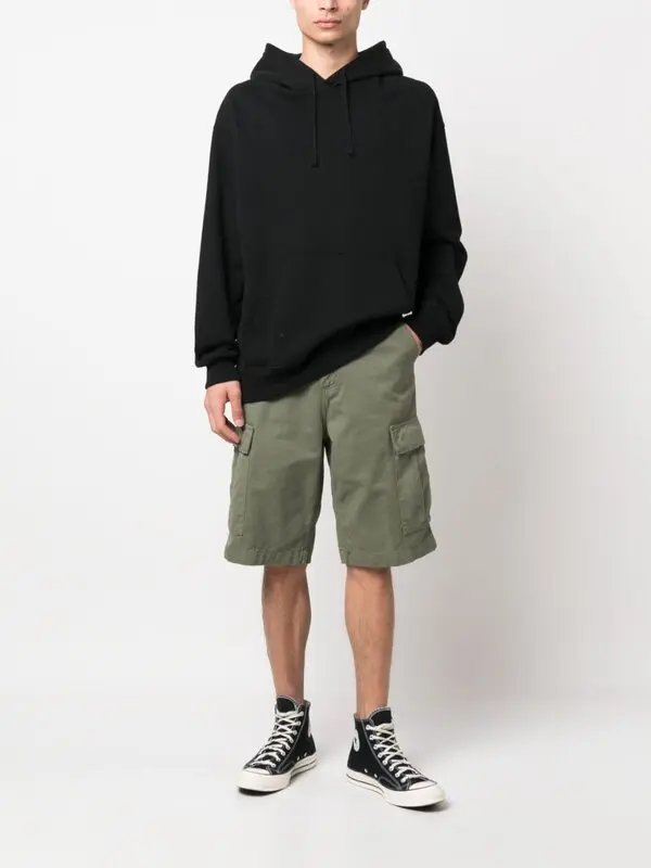 Carhartt Work In Progress Logo-patch Cargo Shorts - Green