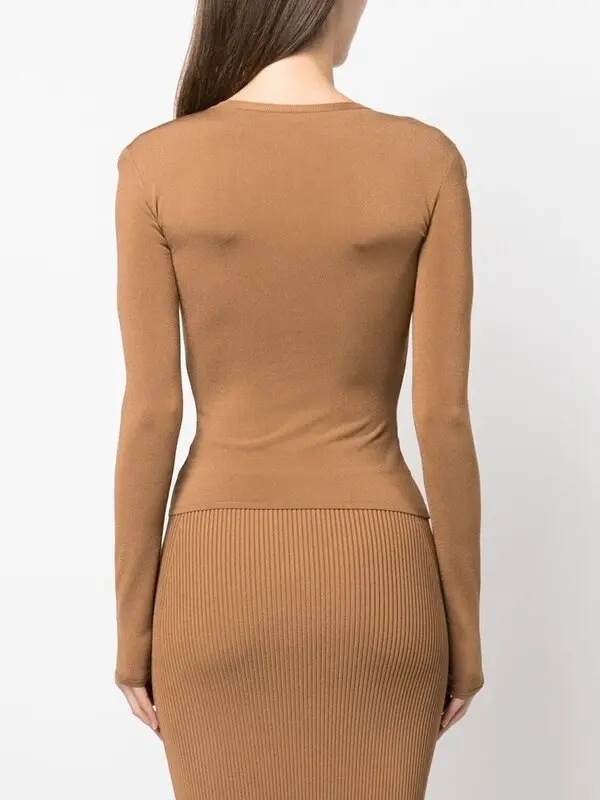 Roberto Cavalli Cut-out Top