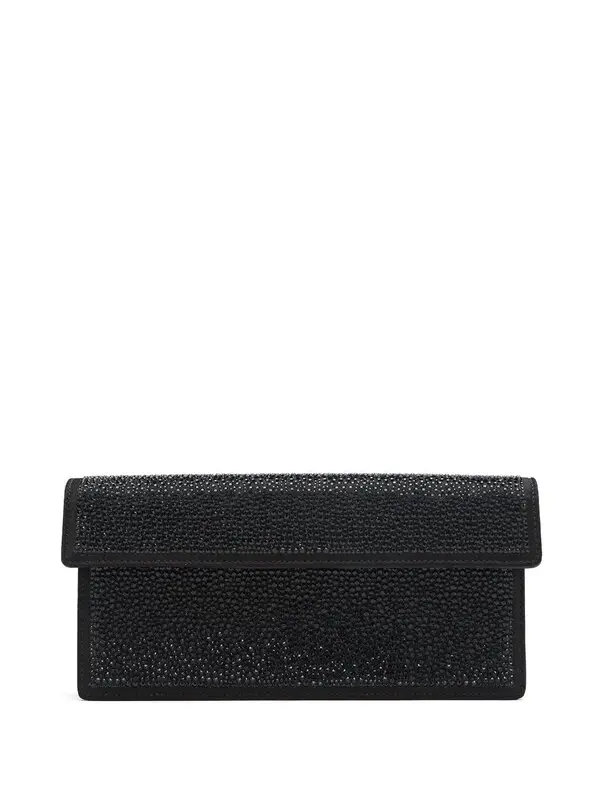Oscar De La Renta Crystal Pavé Alibi Clutch
