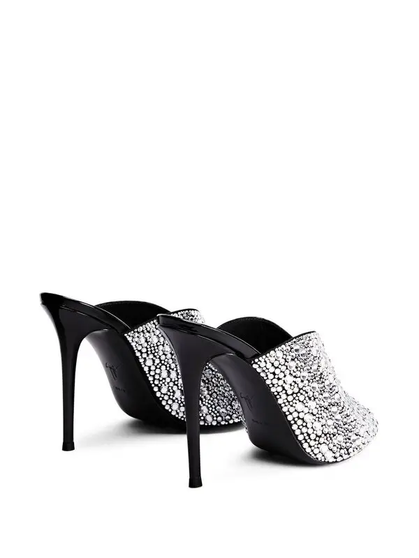 GIUSEPPE ZANOTTI 105mm Intriigo Sparkle Sandals