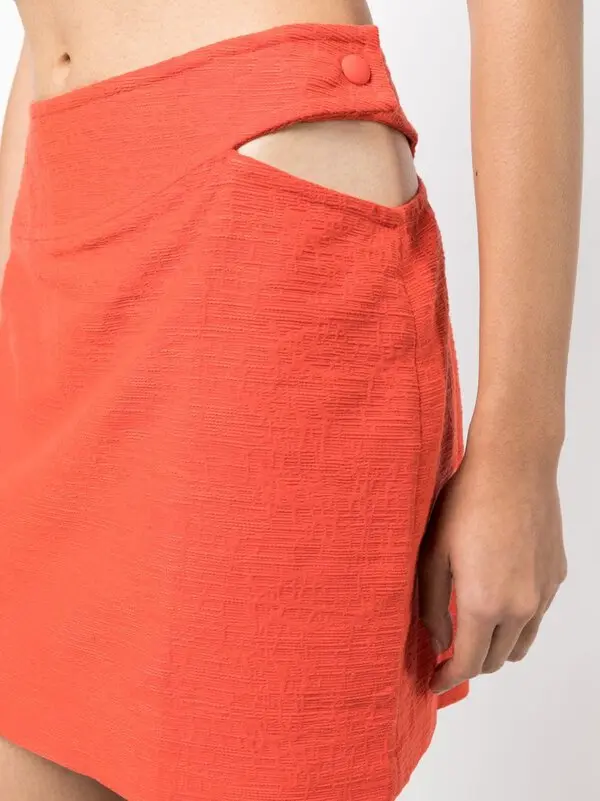 Ba&sh Cut-out Detail Skirt
