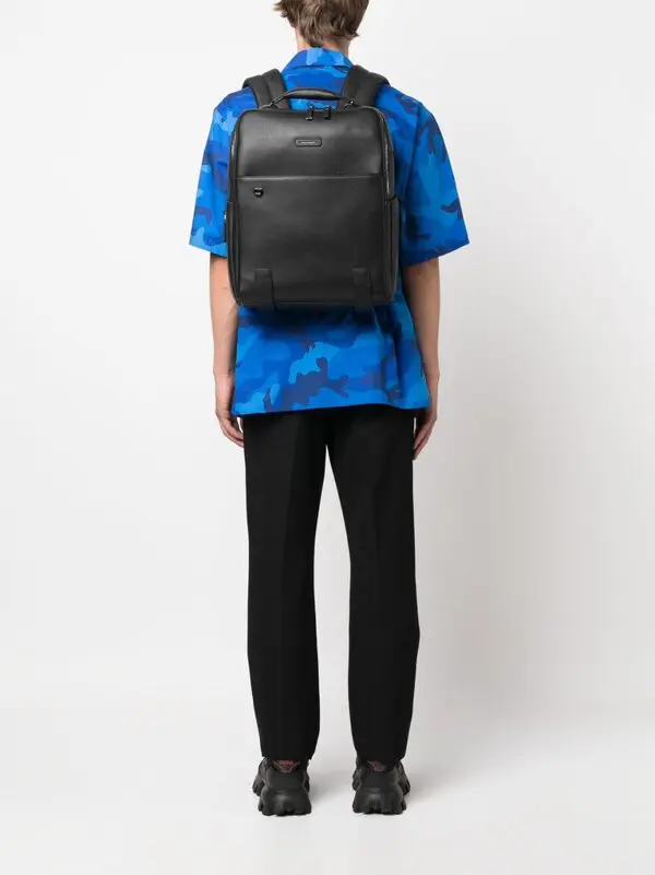 PIQUADRO Leather Backpack