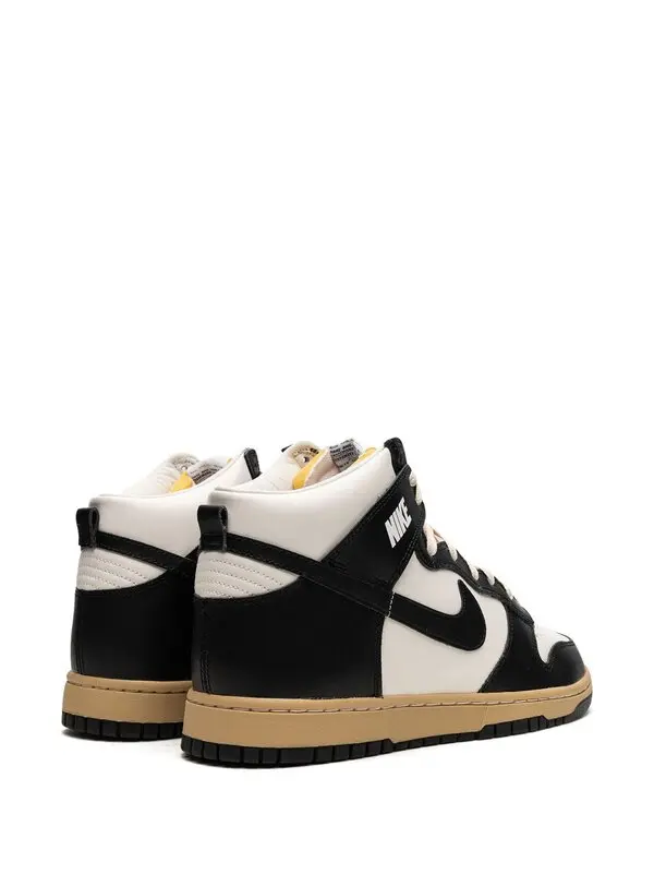 Nike Dunk High Retro Vintage Panda Sneakers - Black