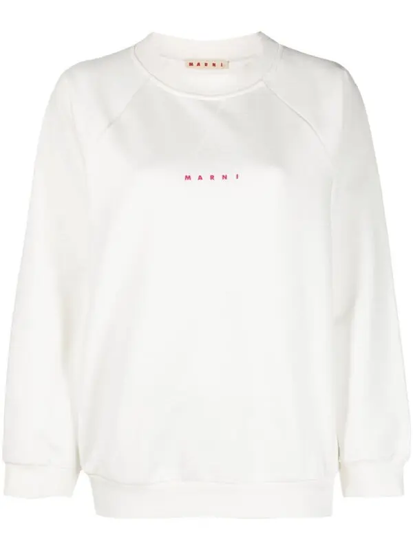 Marni Logo-print Cotton Sweatshirt