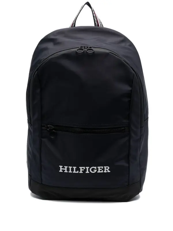 Tommy Hilfiger Logo-embroidered Backpack - Blue