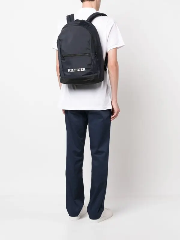 Tommy Hilfiger Logo-embroidered Backpack