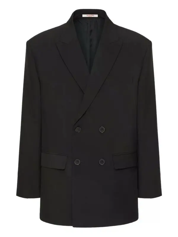 Valentino Garavani Double-breasted Wool Blazer