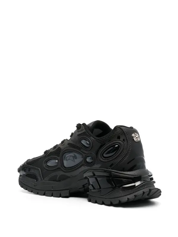 ROMBAUT Chunky-sole Lace-up Sneakers - Black