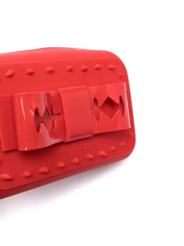 Undercover Razor Bow-detail Shoulder Bag - Red