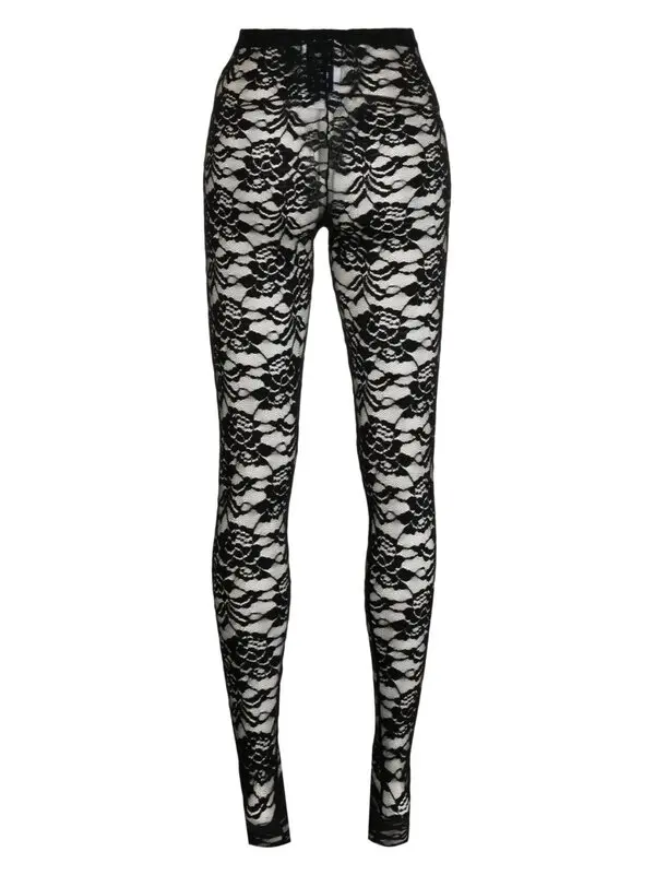 We11Done Lace-patterned Slim Tights
