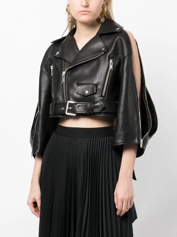 Undercover Cut-out Biker Jacket
