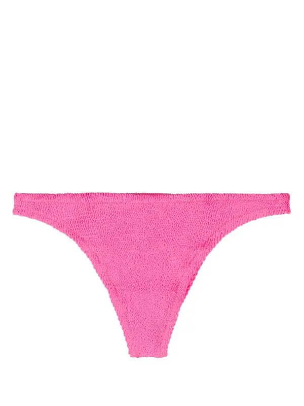 MC2 SAINT BARTH Crinkled Bikini Bottoms - Pink