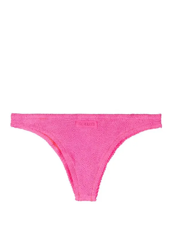 MC2 SAINT BARTH Crinkled Bikini Bottoms - Pink