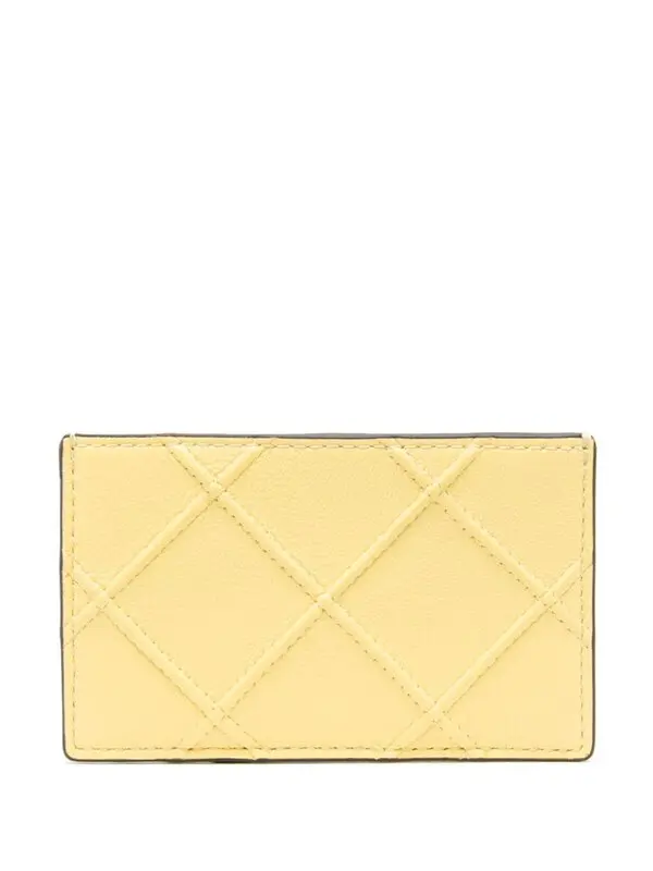 Tory Burch Fleming Diamond-pattern Cardholder
