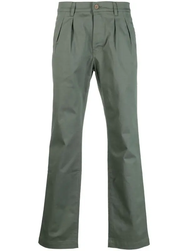 Rossignol Organic-cotton Chino Trousers - Green
