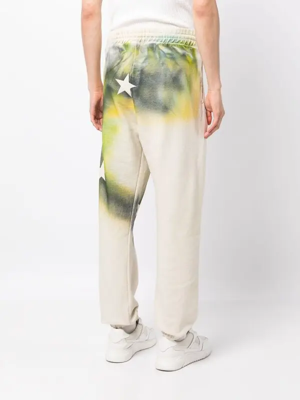Palm Angels Star-print Cotton Track Pants