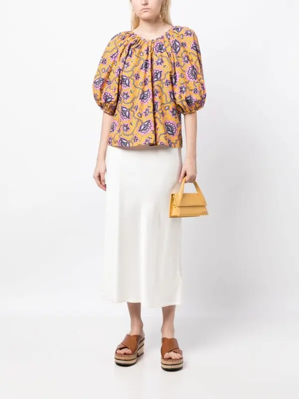 Rhode Rowan Graphic-print Blouse