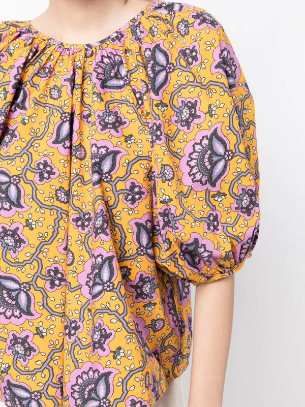Rhode Rowan Graphic-print Blouse