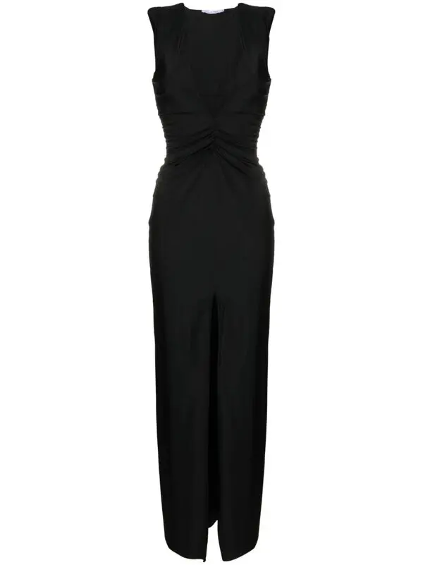 Amen Ruched-effect Maxi Dress