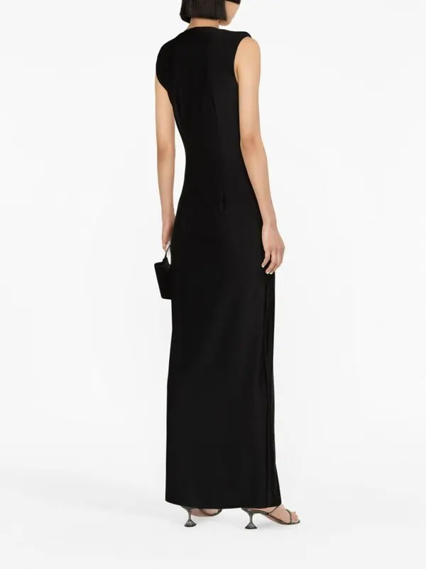 Amen Ruched-effect Maxi Dress