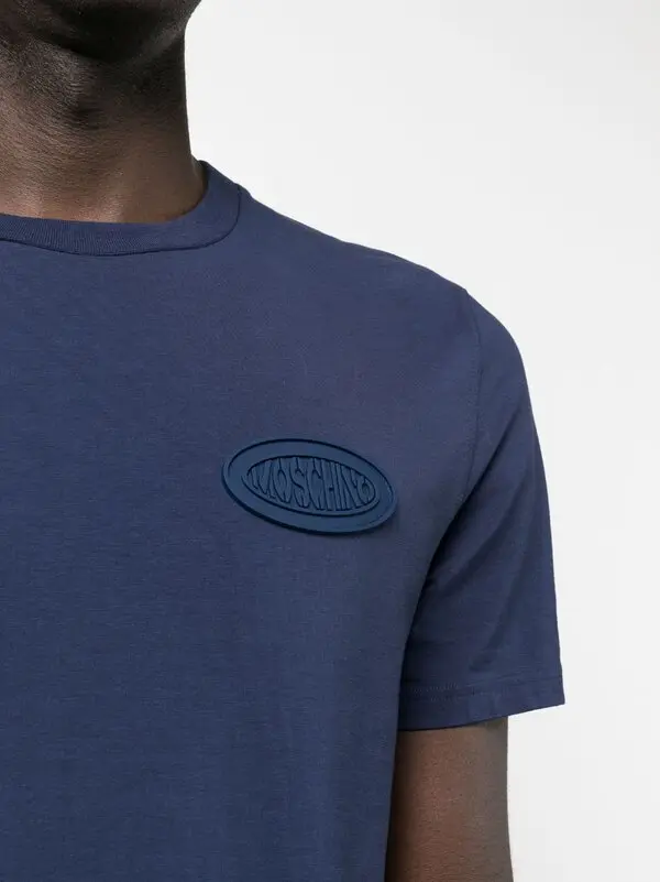 Moschino Logo-plaque T-shirt