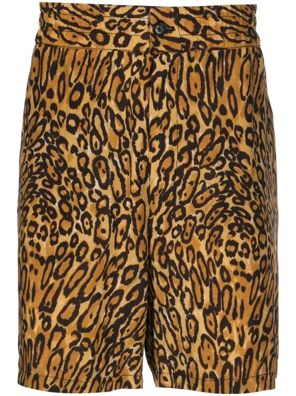 Moschino Animal-print Shorts