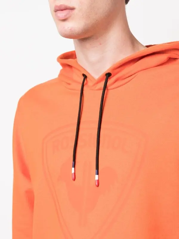 Rossignol Logo Print Cotton Hoodie