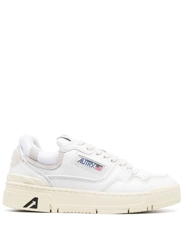 AUTRY Medalist Low-top Leather Sneakers - White