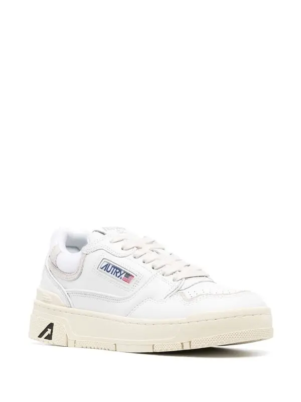 AUTRY Medalist Low-top Leather Sneakers - White