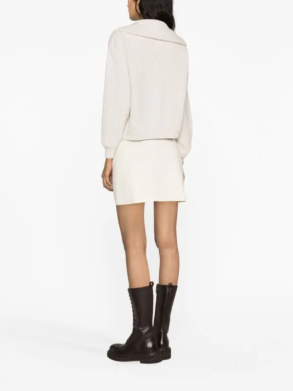 Herno Chunky-knit Zip-up Cashmere Cardigan