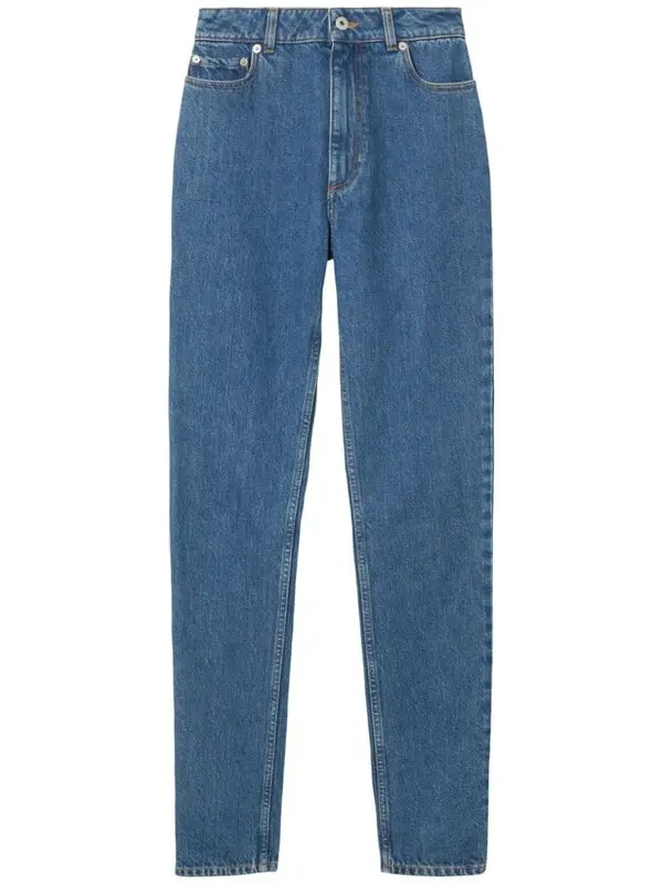 Burberry High-waisted Slim-fit Jeans