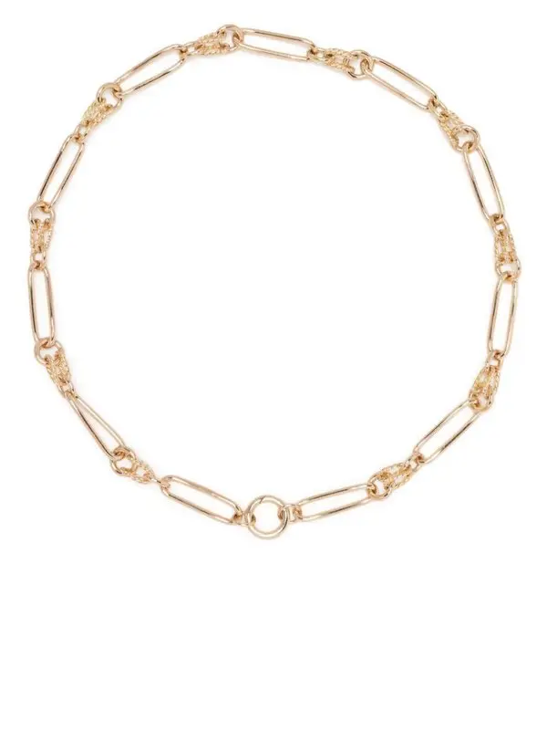 LUCY DELIUS 14kt Yellow Twisted Link Necklace - Gold