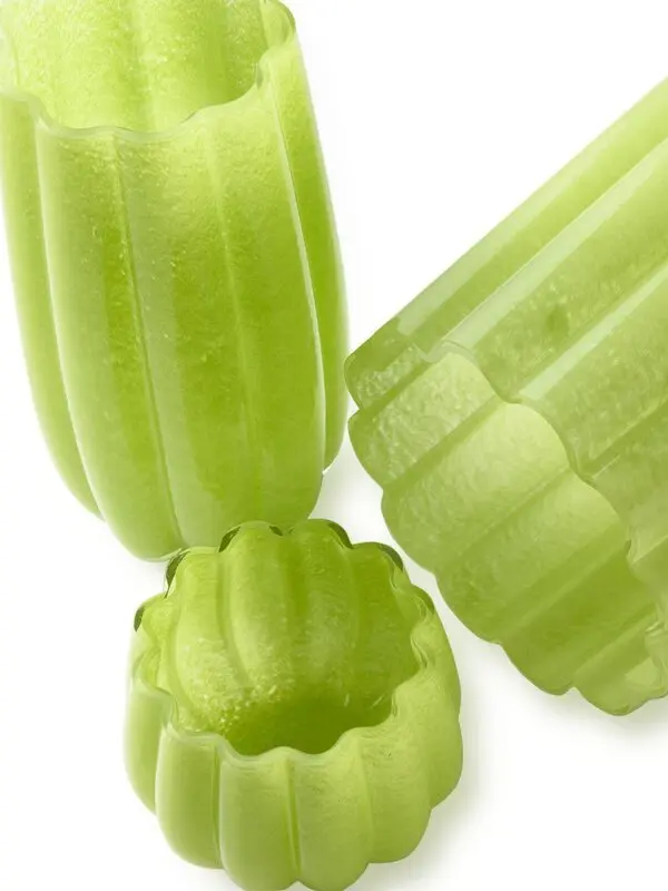 POLSPOTTEN Large Melon Glass Vase