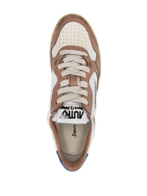 AUTRY Super Vintage Low-top Sneakers - White