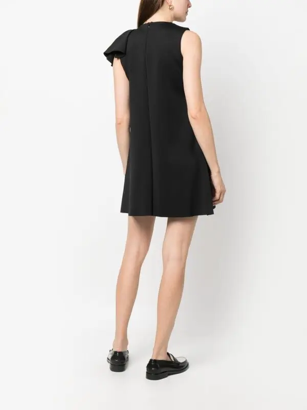 Viktor & Rolf Bow Volant Mini Dress