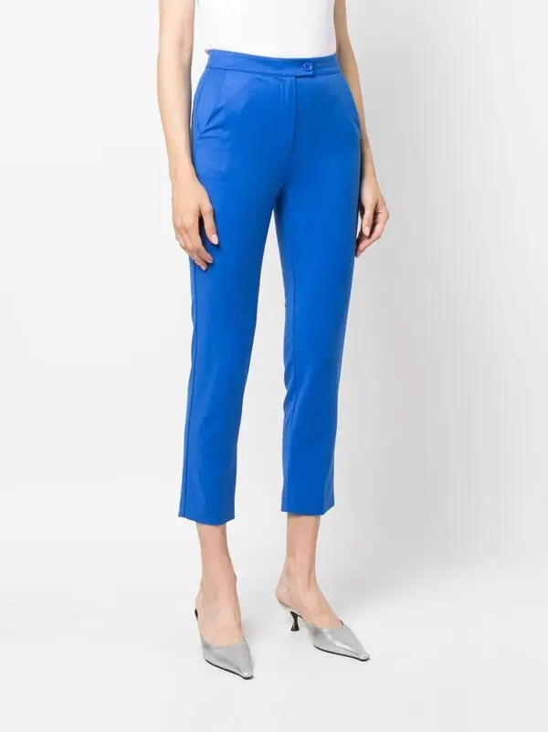 Patrizia Pepe Flannel Cigarette Trousers