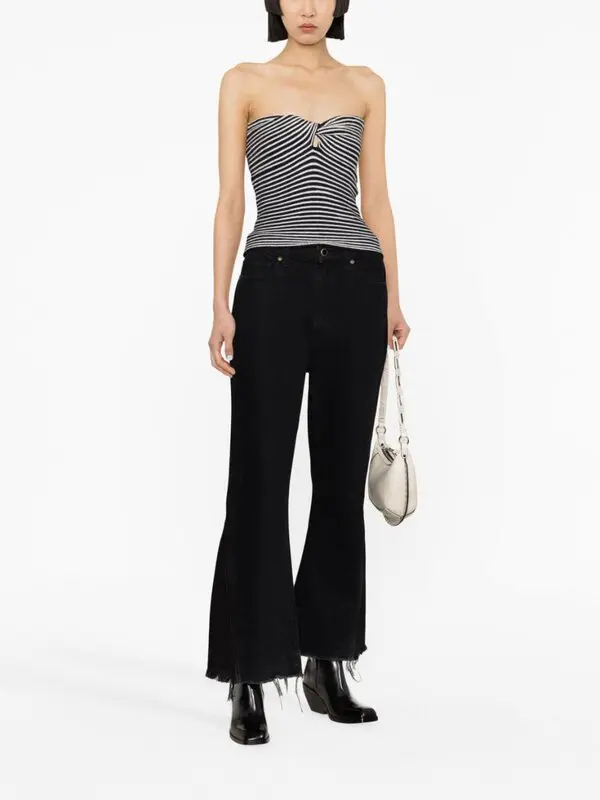 Zadig&Voltaire Twista Striped Knit Top